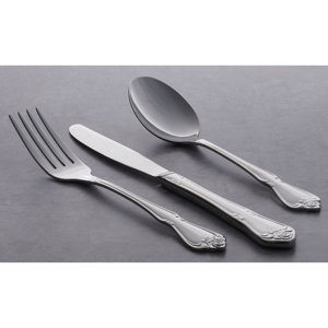 Oneida True Rose 45 Piece Everyday Flatware Set & Reviews | Wayfair